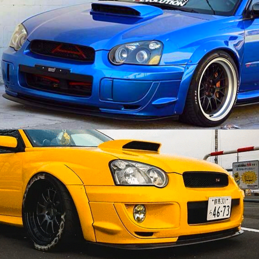 Front Lip BLOBEYE Subaru Impreza (03-05) WRX STI (STI STYLE) – autoplaza.au