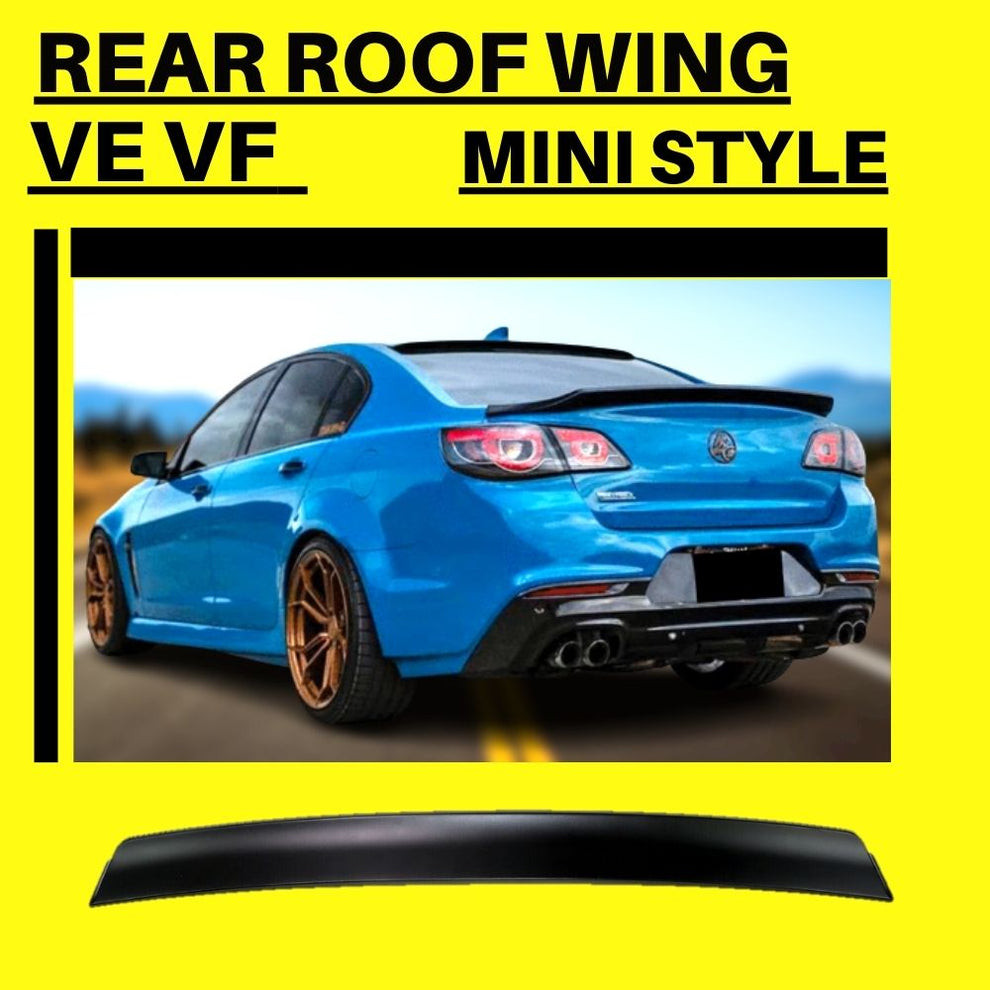 Holden Commodore VE VF Mini Style Rear Roof Wing Spoiler – autoplaza.au